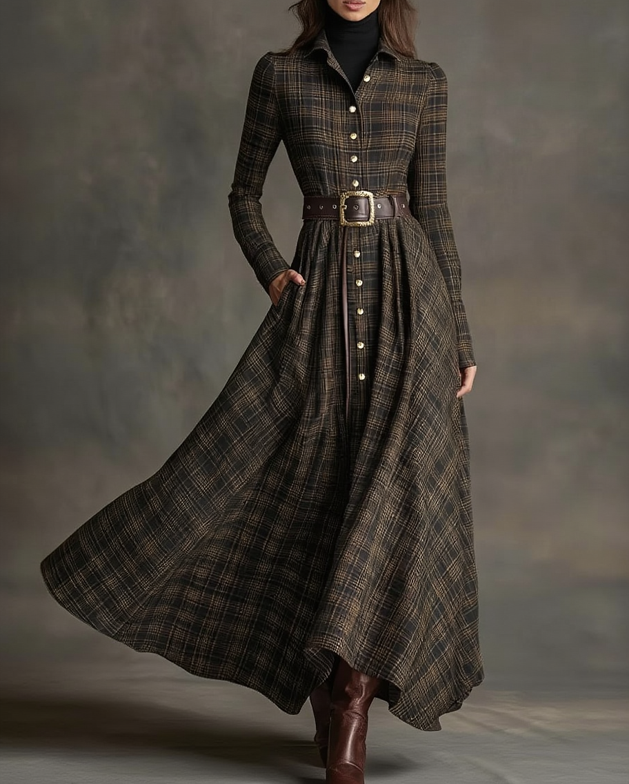 Mónica | Vintage inspirációjú Maxi Ruha – BÁLINT BUDAPEST